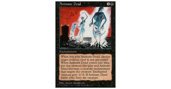 Animate Dead-140 | MTG | Fifth Edition