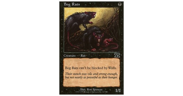 Bog Rats-117 | MTG | Classic Sixth Edition