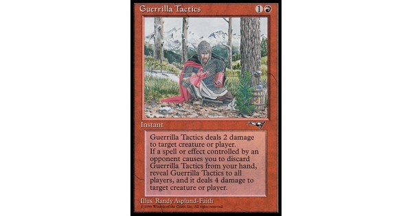 Guerrilla Tactics-74 | MTG | Alliances