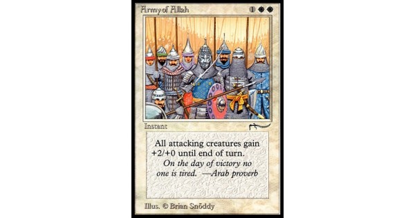 Army of Allah-2 | MTG | Arabian Nights