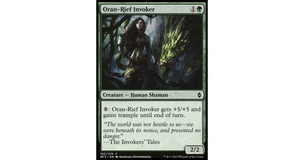 Oran-Rief Invoker-182 | MTG | Battle for Zendikar