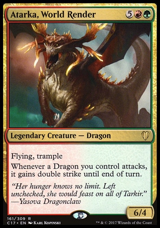 Atarka, World Render-161 | MTG | Commander 2017