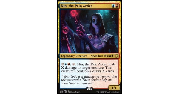 Nin, the Pain Artist-183 | MTG | Commander 2017
