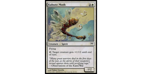 Kabuto Moth-20 | MTG | Champions of Kamigawa