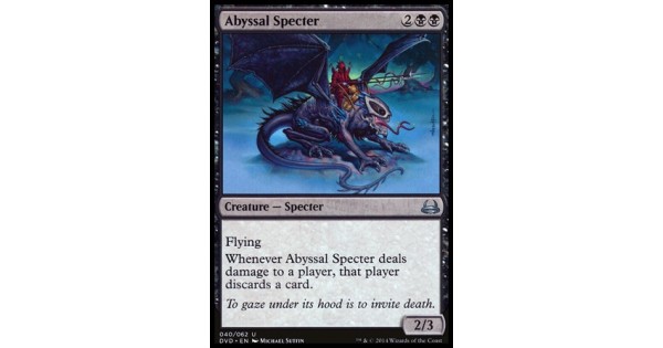 Abyssal Specter-40 | MTG | Duel Decks Anthology: Divine vs. Demonic