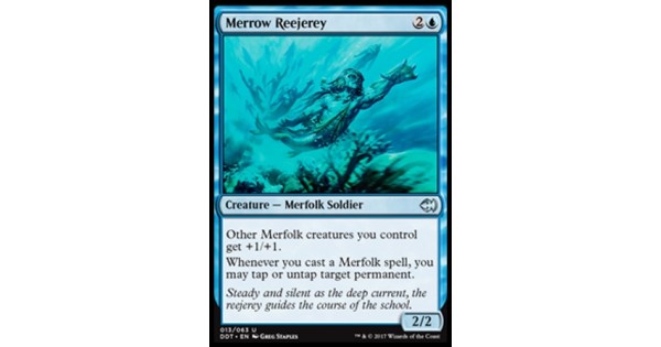 Merrow Reejerey-13 | MTG | Duel Decks: Merfolk vs. Goblins
