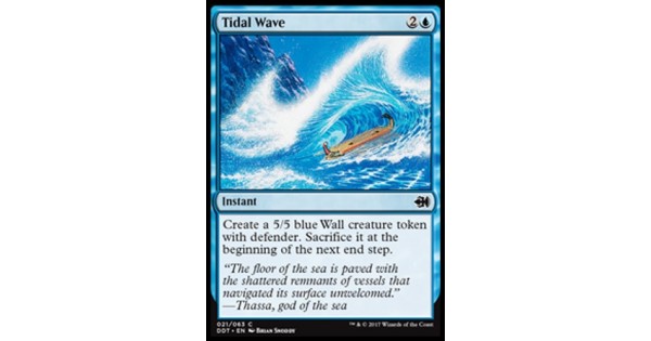 Tidal Wave-21 | MTG | Duel Decks: Merfolk vs. Goblins