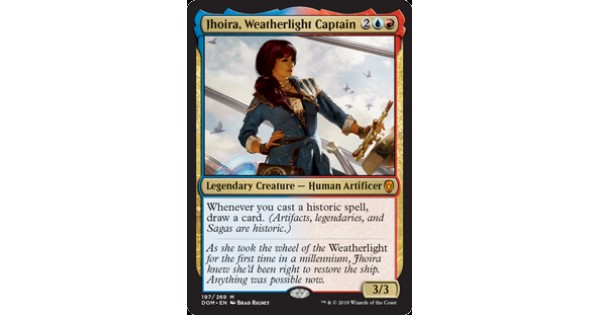 Jhoira, Weatherlight Captain-197 | MTG | Dominaria
