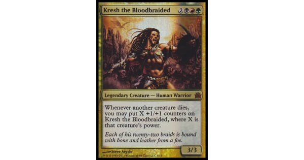 Kresh the Bloodbraided-5 | MTG | From the Vault: Legends