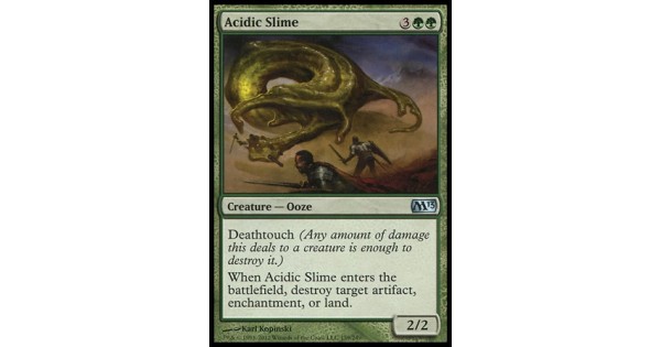 Acidic Slime-159 | MTG SP cond | Magic 2013