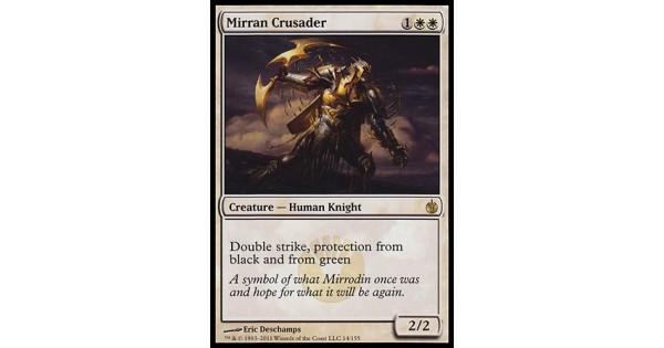 Mirran Crusader-14 | MTG | Mirrodin Besieged