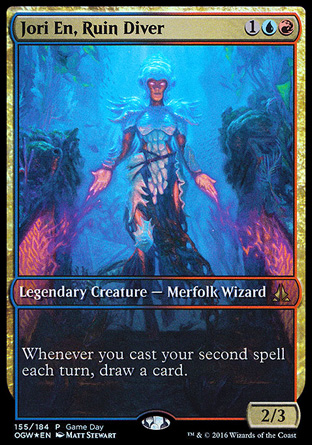 Jori En, Ruin Diver-50 | MTG | Magic Game Day Cards