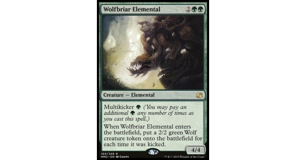 Wolfbriar Elemental-169 | MTG SP cond | Modern Masters 2015 Edition