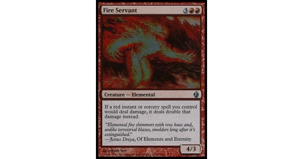 Fire Servant-15 | MTG | Premium Deck Series: Fire and Lightning