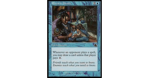 Rhystic Study-45 | MTG | Prophecy
