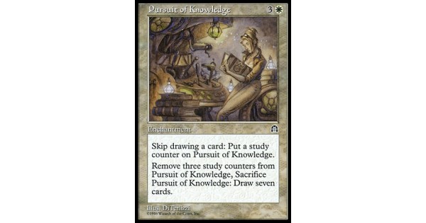 Pursuit of Knowledge-10 | MTG | Stronghold