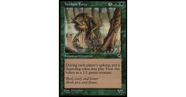Verdant Force-263 | MTG SP cond | Tempest