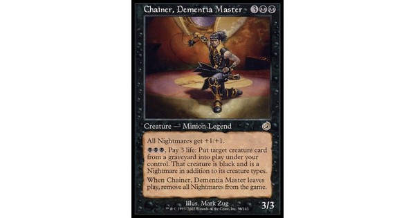 Chainer, Dementia Master-56 | MTG | Torment