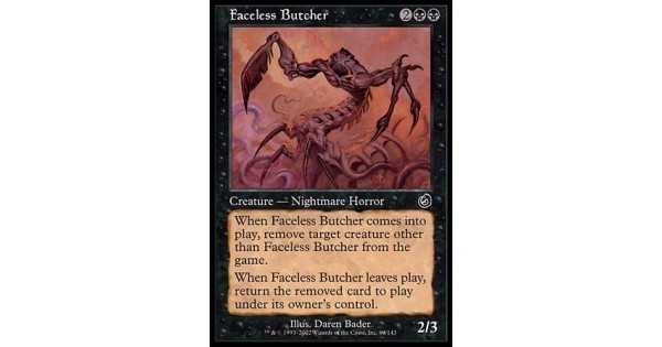 Faceless Butcher-60 | Foil | Torment