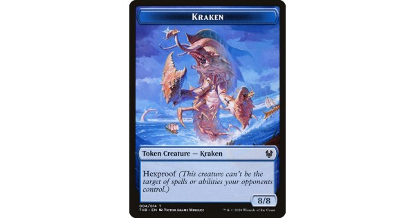 Кракен - Токен-4 | MTG | Theros Beyond the Death