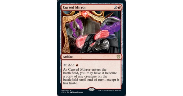 Cursed Mirror-50 | MTG | Commander 2021
