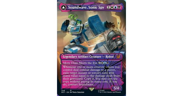Soundwave, Sonic Spy-28 | Transformers MTG