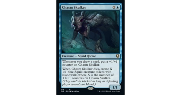 Chasm Skulker-714 | MTG | Commander Legends: Battle for Baldur's Gate