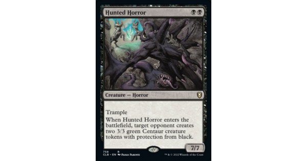 Hunted Horror-758 | MTG | Commander Legends: Battle for Baldur's Gate