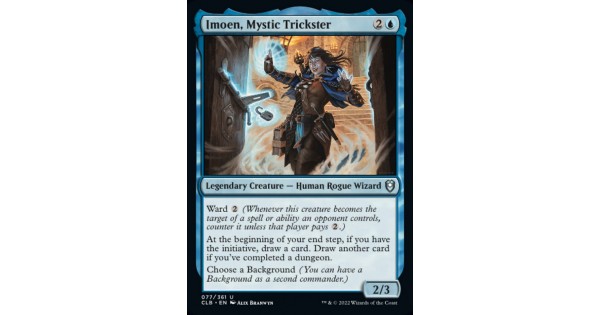 Imoen, Mystic Trickster-77 | MTG | Commander Legends: Battle for Baldur ...