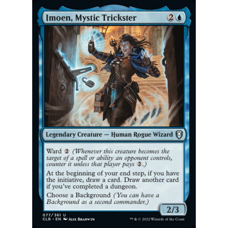 Imoen, Mystic Trickster-77 | MTG | Commander Legends: Battle for Baldur ...