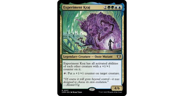 Experiment Kraj - 337| Mtg карта | Commander Masters