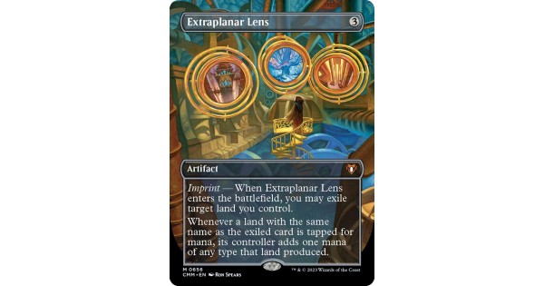 Extraplanar Lens-656 | MTG Foil | Commander Masters