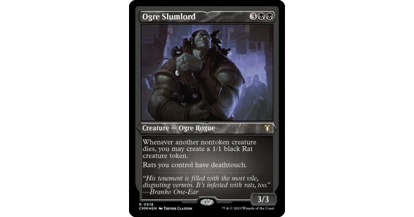 Ogre Slumlord - 518| Mtg карта | Commander Masters