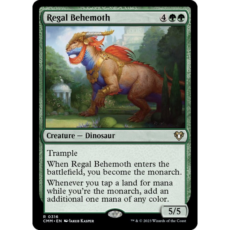 Regal Behemoth - 316| Mtg карта | Commander Masters