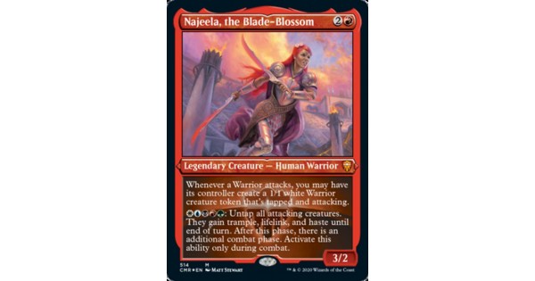 Najeela, the Blade-Blossom-514 | MTG | Commander Legends
