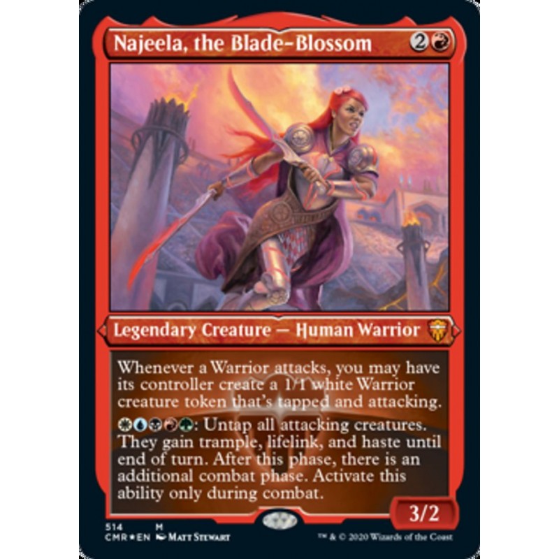 Najeela, the Blade-Blossom-514 | MTG | Commander Legends