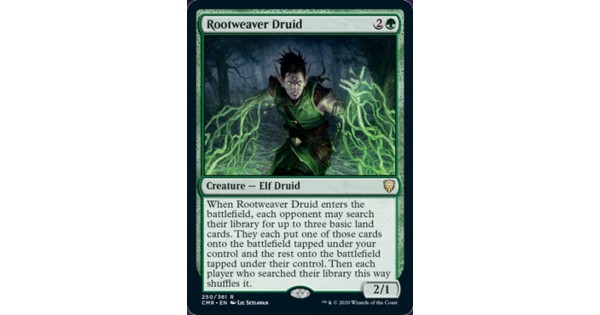 Rootweaver Druid-250 | MTG | Commander Legends