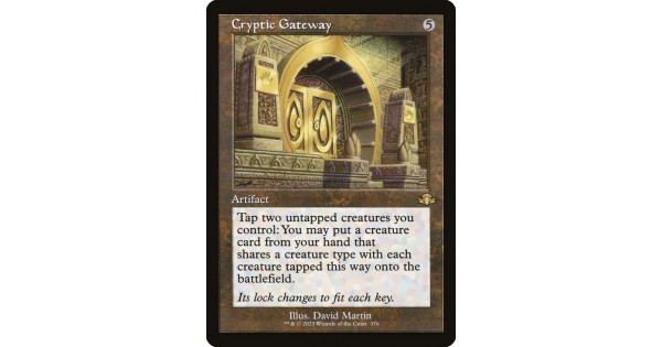 Cryptic Gateway-376 | Dominaria Remastered | SpellMarket