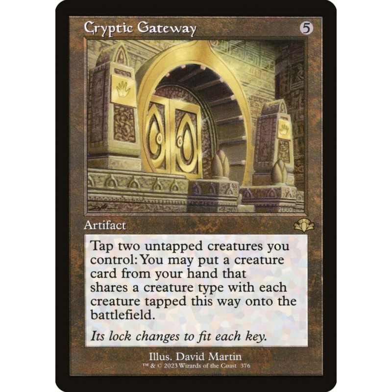 Cryptic Gateway-376 | Dominaria Remastered | SpellMarket