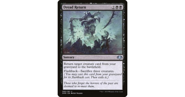 Dread Return-80 | Dominaria Remastered | SpellMarket