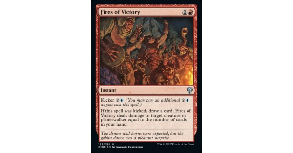 Fires of Victory-123 | MTG | Dominaria United