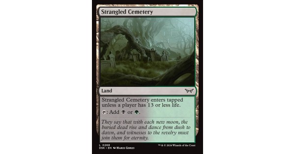 Strangled Cemetery
