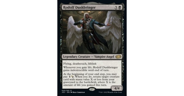Rodolf Duskbringer-25 | Jumpstart 2022 | Купить в SpellMarket