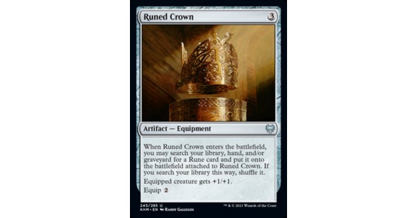 Runed Crown-245 | MTG | Kaldheim