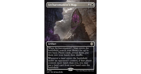Archaeomancer's Map- 101 | Карта MTG | Купить в SpellMarket