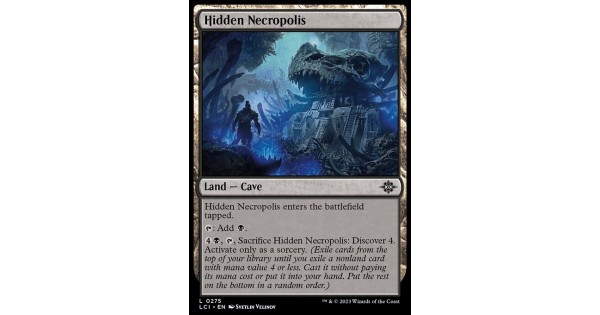 Hidden Necropolis-275 | MTG Foil | The Lost Caverns of Ixalan