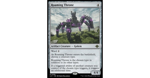 Roaming Throne-258 | Карта MTG | Купить в SpellMarket