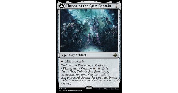Throne of the Grim Captain-266 | Карта MTG | Купить в SpellMarket