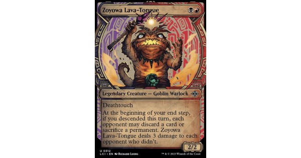 Zoyowa Lava-Tongue-312 | MTG Foil | The Lost Caverns of Ixalan
