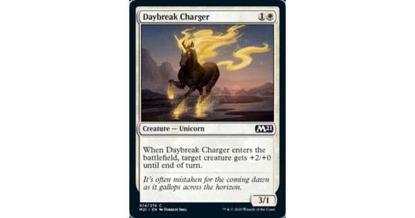 Daybreak Charger-14 | MTG | Core Set 2021